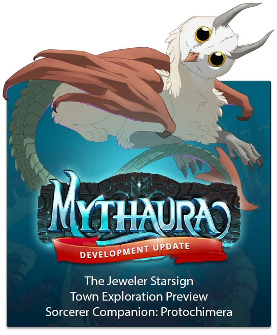 Mythaura - upcoming virtual pet rpg game